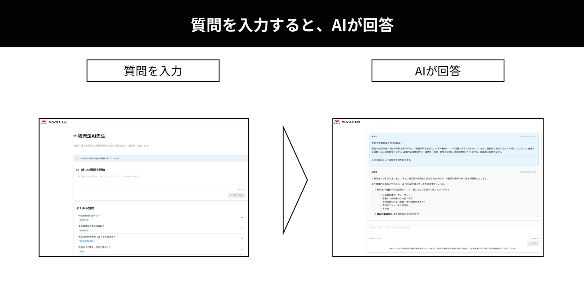 Hacobu、業界初の「物流法AI先生」をリリース — 企業の法改正対応をAIで支援、MOVO AI Lab第2弾 | 株式会社Hacobu